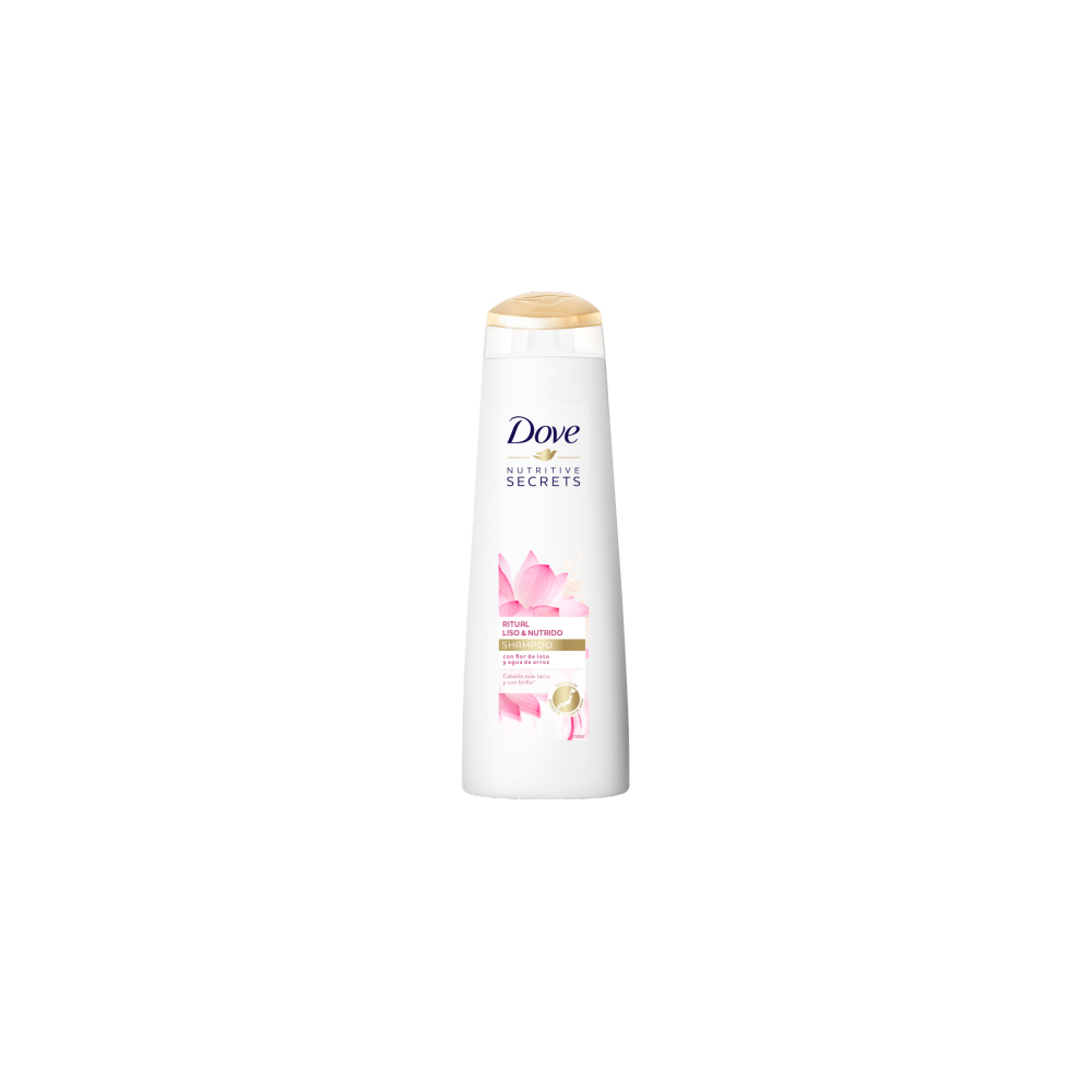 dove-shampoo-ritual-liso-nutrido-flor-loto-agua-arroz-cabello-mas-lacio ...