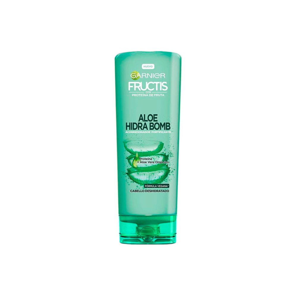 garnier-fructis-proteina-fruta-aloe-hidra-bomb-acondicionador-fortificante-proteina-aloe-vera ...