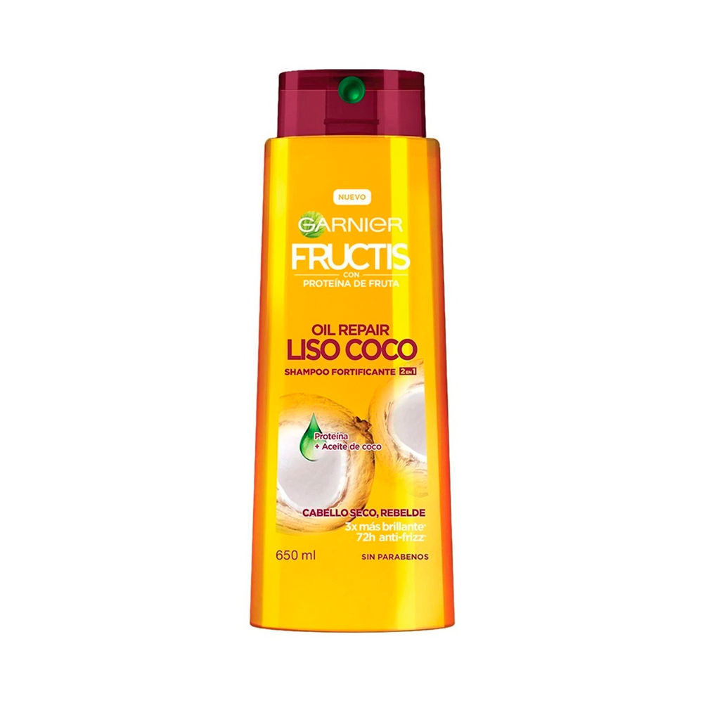 garnier-fructis-proteina-frutas-oil-repair-liso-coco-shampoo ...